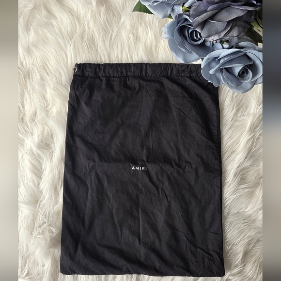 AMIRI | Bags | Amiri Black Double Layered Dust Bag | Poshmark